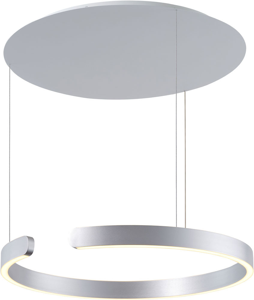 Lumpure 5373-860RP-BG-3 Tokio Modern Brushed Gold LED Ceiling Pendant ...