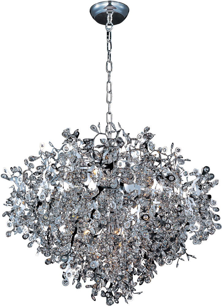 Maxim 24206BCPC Comet 7-light Contemporary Crystal Kitchen Island ...