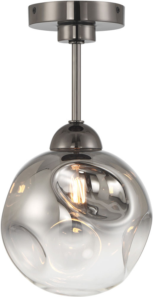 Metropolitan N5365-605 Neveh Contemporary Gun Metal Drop Ceiling ...