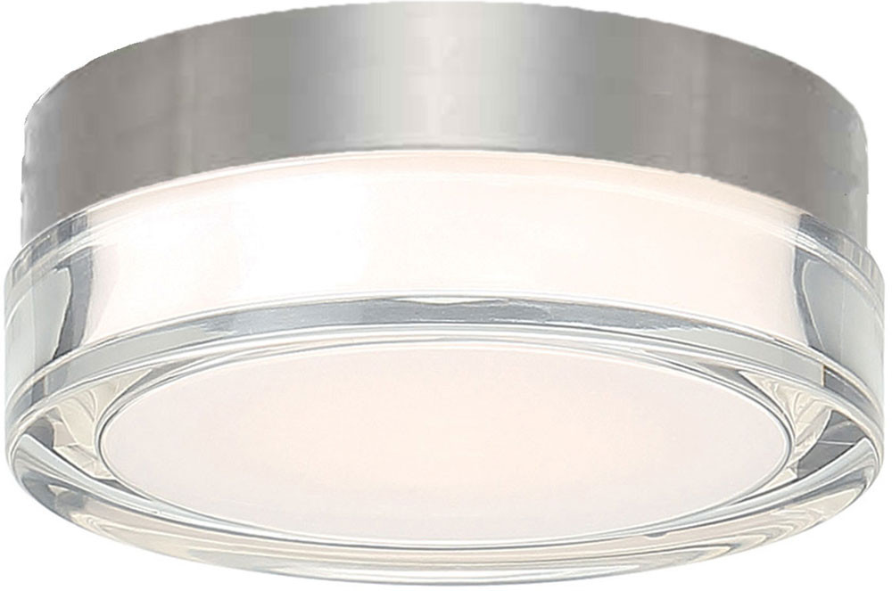 Modern Forms FM-4716-SS Razor Contemporary Stainless Steel LED Ceiling ...