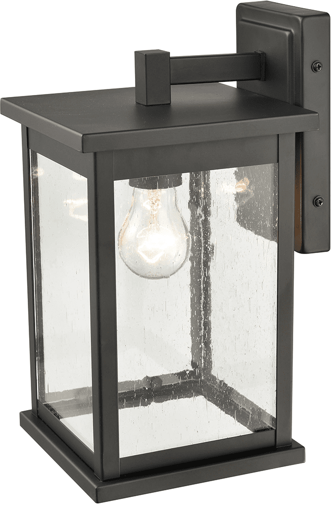 Millennium 4125-PBK Bowton Powder Coated Black Outdoor Lighting Pendant ...