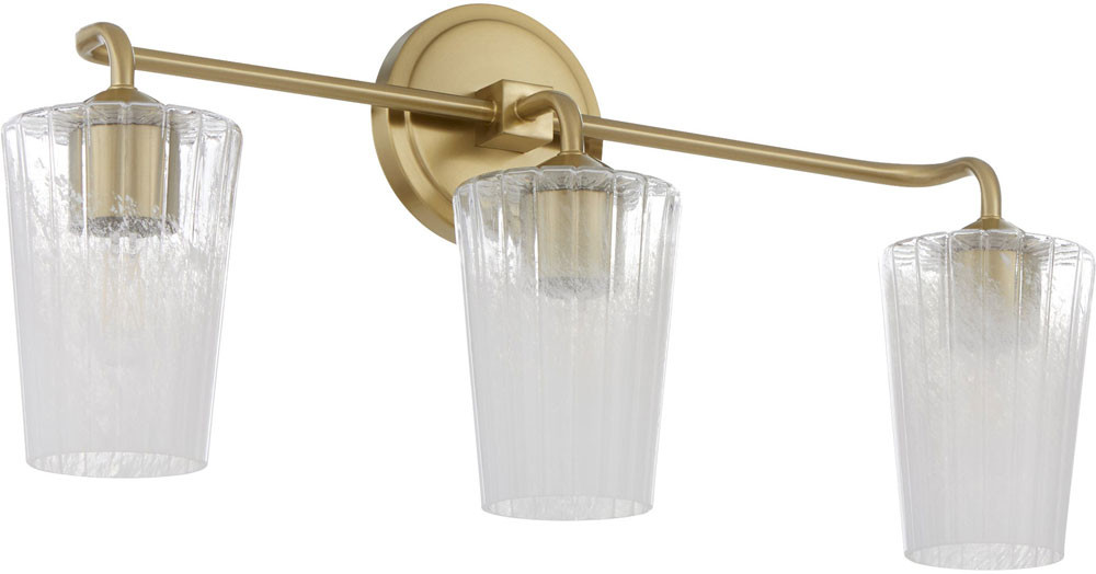 Quorum 5238-1-80 Providence Contemporary Aged Brass Wall Lighting ...