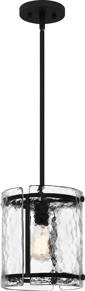 Quoizel FTS638EK Fortress Contemporary Earth Black Island Lighting ...