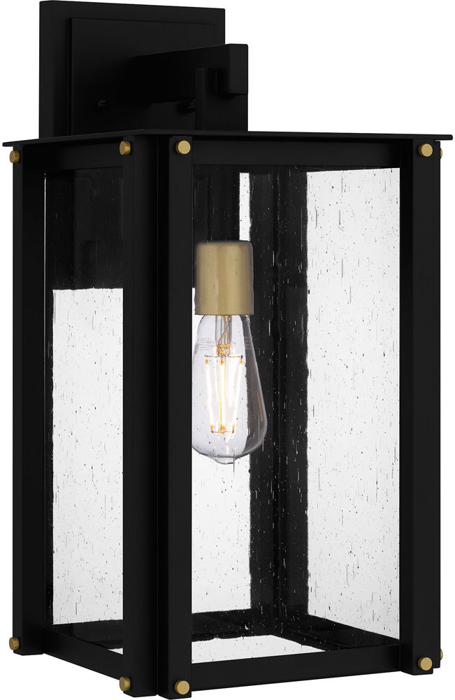 Quoizel ROB8409MBK Robbins Modern Matte Black Large Exterior Lighting ...