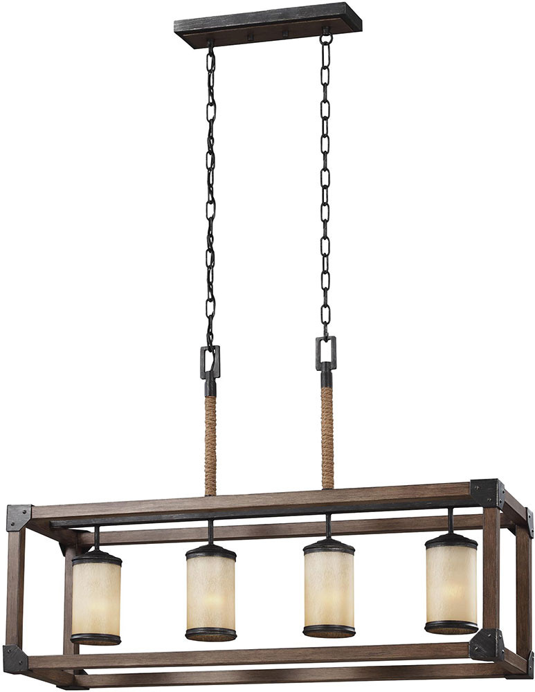 Generation Lighting 7513302-846 Dunning Contemporary Stardust / Cerused ...