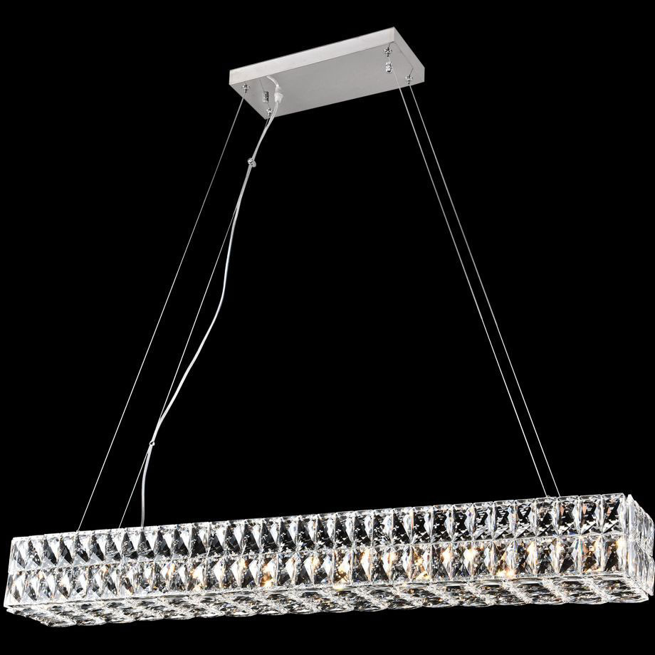 StarFire Crystal 3815WSCH Urban Chrome 15" Wall Sconce Lighting - STA ...