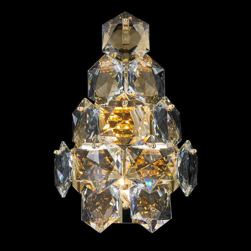 StarFire Crystal 7818CH Glacier Chrome Flush Mount Lighting Fixture ...