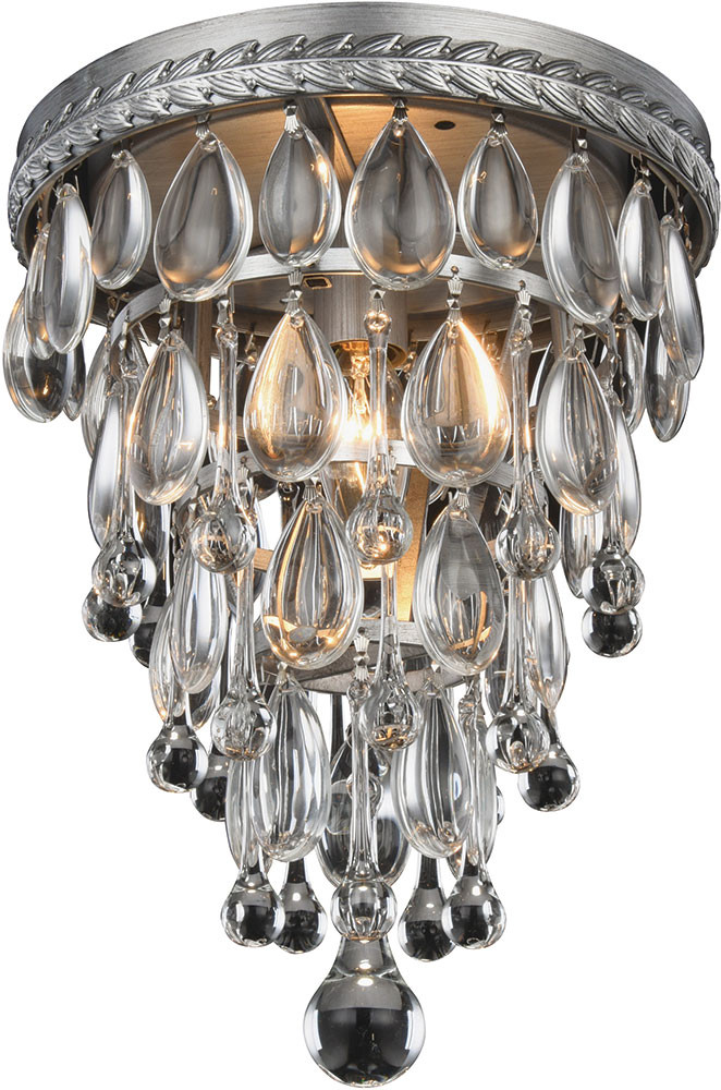 Urban Classic 1219D28AS-RC Nordic Antique Silver 28" Drop Lighting ...