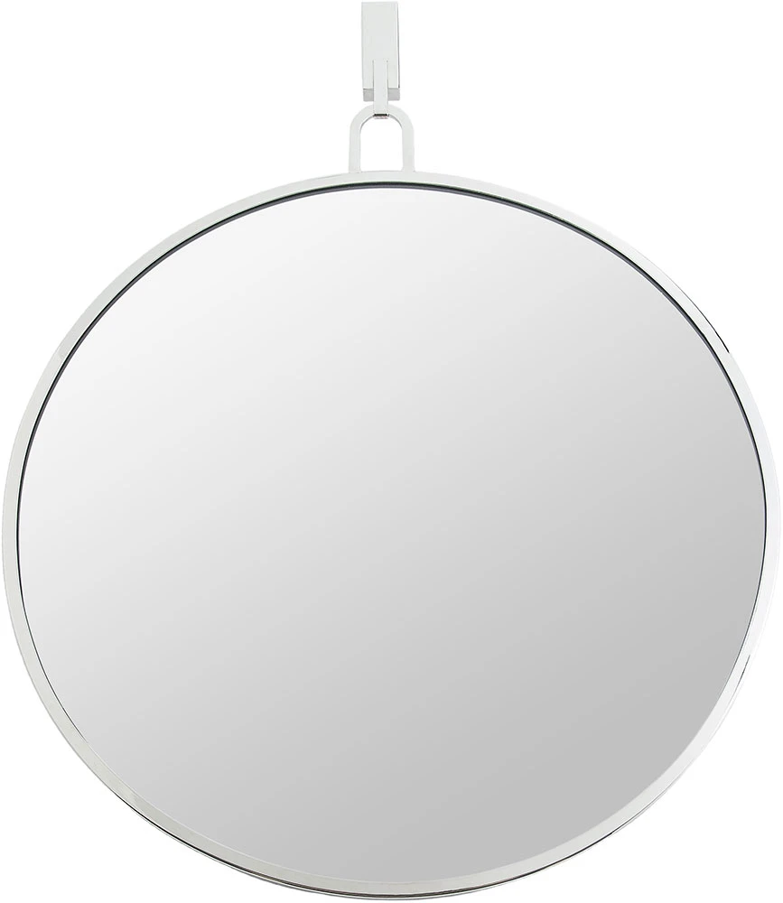 Varaluz 4DMI0110 Stopwatch Modern Black Wall Mirror - VAR-4DMI0110