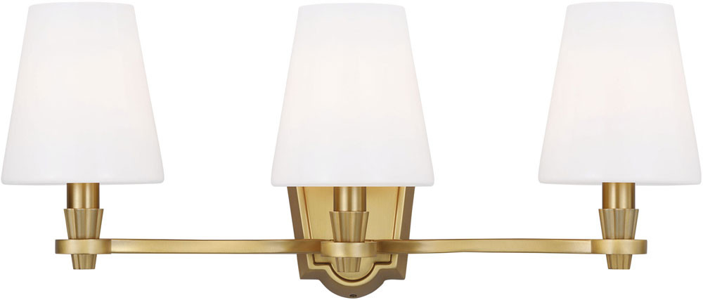 Visual Comfort Studio AW1121BBS Paisley Burnished Brass Wall Sconce ...