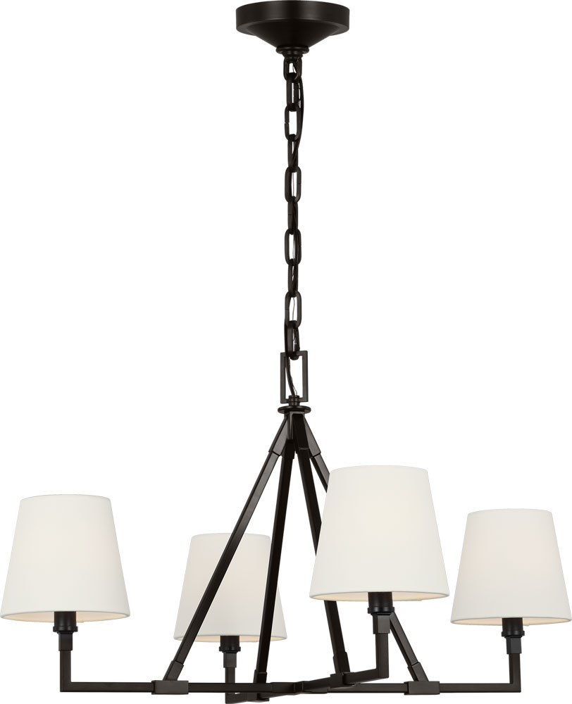 Visual Comfort Studio CC1744AI Perth Aged Iron Chandelier Lamp - VCS ...