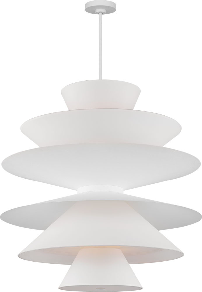Visual Comfort Studio LXP10316CPST Chambord Modern Cast Plaster Pendant ...