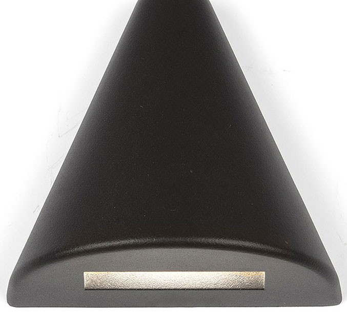 WAC Lighting 3031-BK Modern Black LED Exterior Step Lighting - WAC-3031-BK_