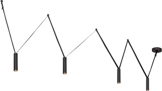 Kuzco SF90406-UB Mason Contemporary Urban Bronze LED Ceiling Light ...