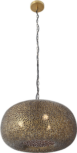 Metropolitan N1504-752 Moradabad Modern Dark Antique Brass Pendant ...