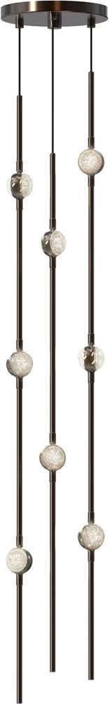 Sonneman 2165.33C Constellation Andromeda Contemporary Espresso Black ...