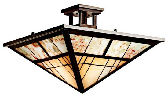 Craftsman Ceiling Lighting - Mission Style Ceiling Light