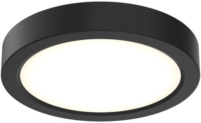 DALS Lighting CFLEDSQ10-CC-WH Delta Modern White LED 10" Indoor ...