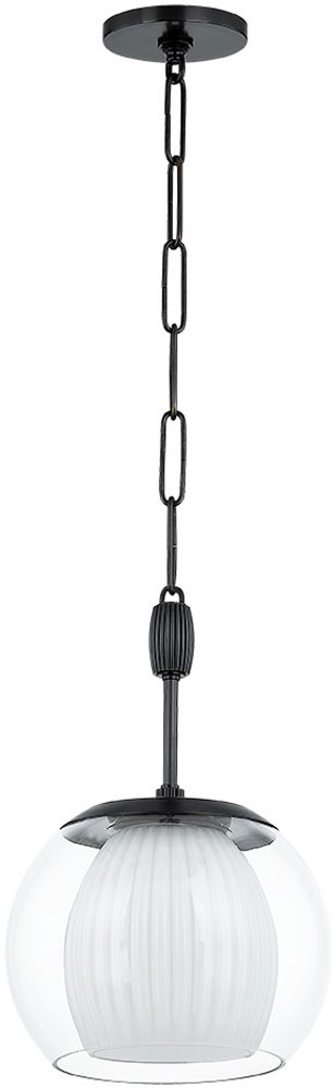 Hudson Valley 7317-DB Clementon Modern Distressed Bronze Pendant Lamp ...