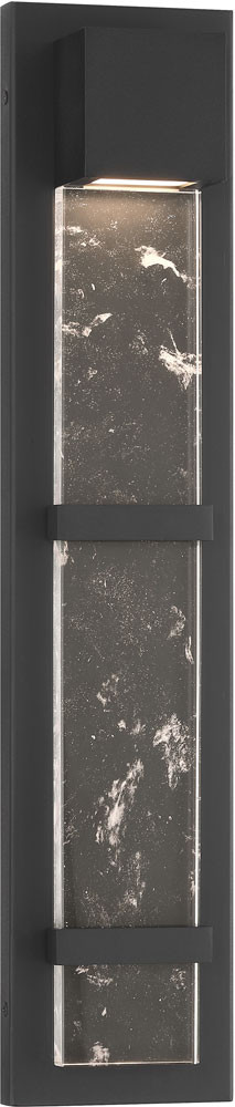 Minka Lavery 77301-66-L Sol Modern Sand Coal LED Outdoor Wall Lighting ...