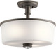 Kichler 43925NI Joelson Brushed Nickel Pendant Light Fixture / Ceiling ...