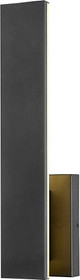 Z-Lite 5007-24BK-LED Stylet Modern Sand Black LED Exterior Sconce ...