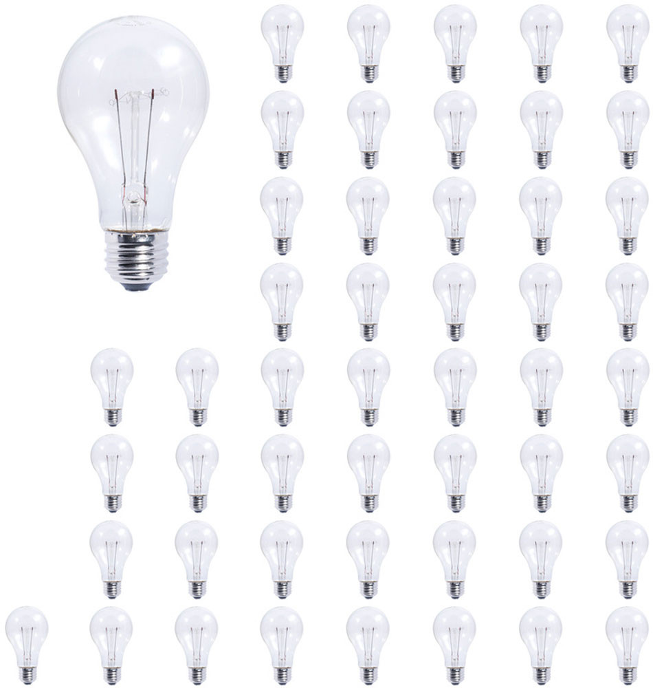 Bulbrite 862741 Contemporary LED A19 E26 (pack of 4) Bulbs - BUL-862741