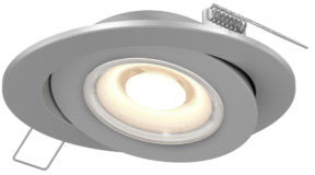 DALS Lighting FGM2-CC-BK Pivot Modern White LED 2" Recessed Lighting ...