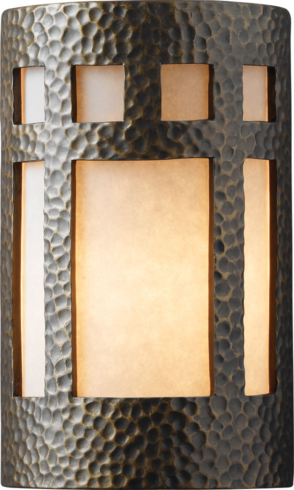 Justice Design CER-5407 Ambiance Contemporary LED Wall Sconce Lighting ...