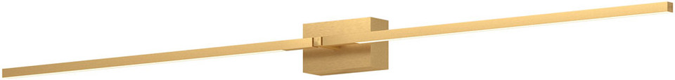 Kuzco WS25118-BG Pandora Contemporary Brushed Gold LED Wall Light ...