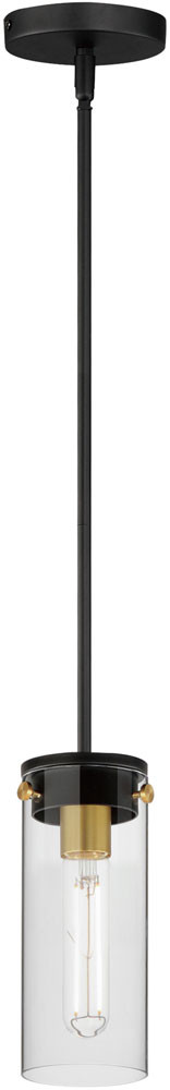 Maxim 12403CLBKSBR Pinn Modern Black / Satin Brass 3-Light Vanity Light ...