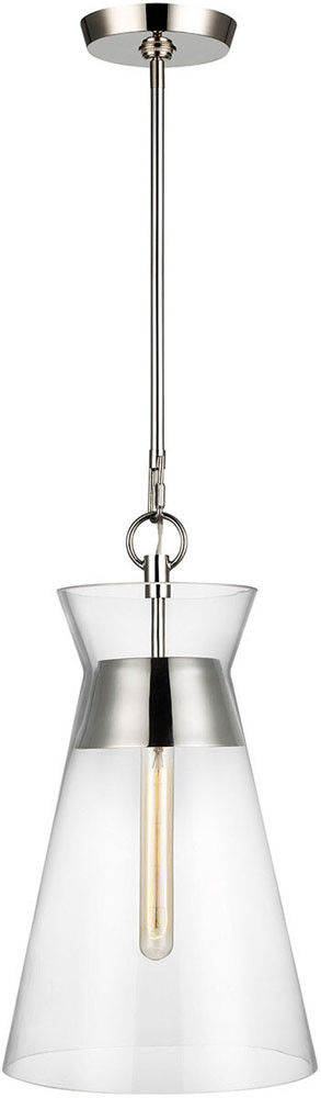Visual Comfort Studio CP1021BBS Atlantic Modern Burnished Brass Mini ...