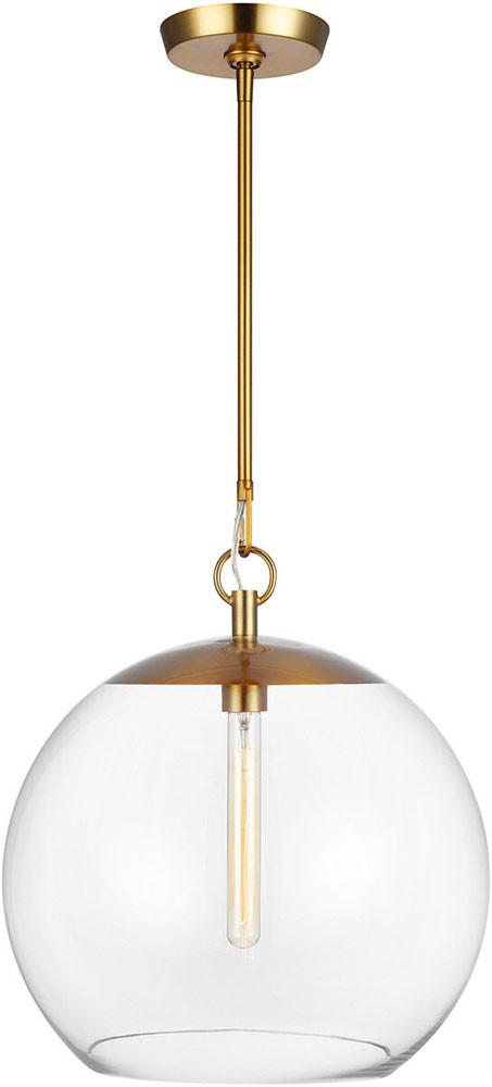 Visual Comfort Studio CP1021BBS Atlantic Modern Burnished Brass Mini ...