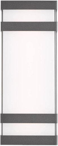Abra 50018ODW-MB Proton Contemporary Matte Black LED Exterior Wall ...