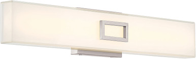 Access 62612LEDD-BS/OPL Restore Brushed Steel LED Bathroom Sconce ...