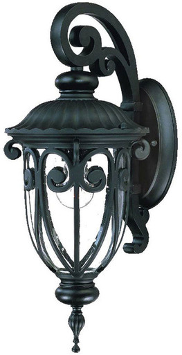 Acclaim Lighting 2102BK Naples Traditional Matte Black Exterior Wall ...