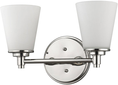 Acclaim Lighting IN41341PN Conti Polished Nickel 2-Light Bathroom ...