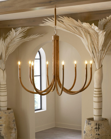 Currey & Company 9000-1085 Samsara Contemporary Natural / Saddle Tan ...