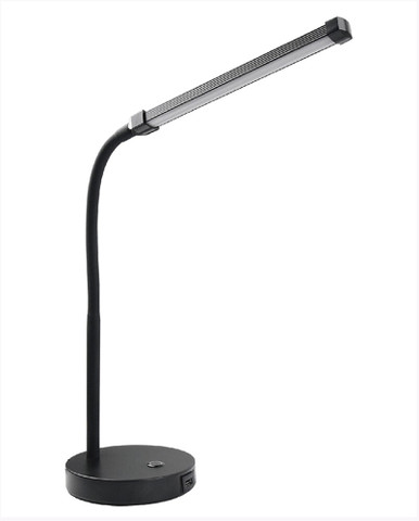 Cyber Tech DL81HLU-BL-CCT Contemporary Black LED Table Lighting - CYB ...