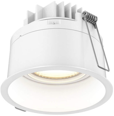 DALS Lighting RGM2-CC-WH Modern White LED CCT 2 Inch Round Gimbal Down ...