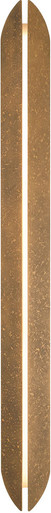 Eurofase 49016-017 Inntra Modern Brass LED 60" Outdoor Wall Sconce ...
