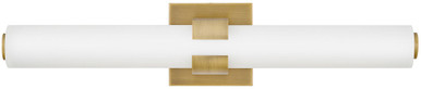 Hinkley 53062LCB Aiden Contemporary Lacquered Brass LED 22.75" Bathroom ...