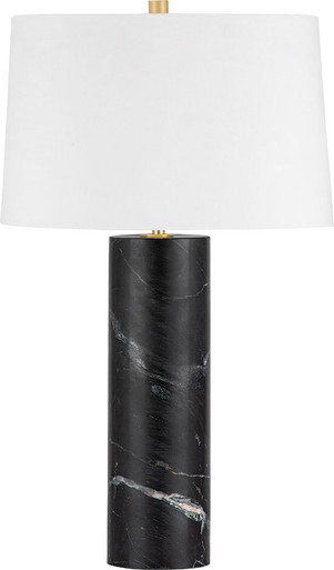 Hudson Valley L4632-AGB Sprague Modern Aged Brass Side Table Lamp - HUD ...