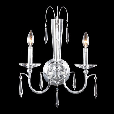 James Moder 40702S22 Silver Wall Sconce Lighting - JAM-40702S22