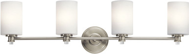 Kichler 45924NI Joelson Brushed Nickel 4-Light Bathroom Sconce - KIC ...