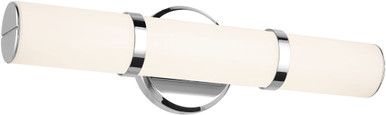 Kichler 55187CHLED Rosh Contemporary Chrome LED 18" Bathroom Light ...