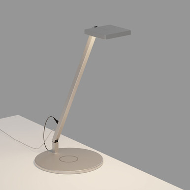 Koncept FCD-1-SIL-QCB Focaccia Contemporary Silver LED Wireless ...
