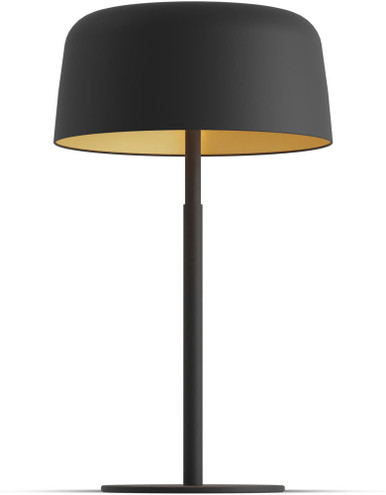 Koncept YUT-SW-MTB+MMBG Yurei Modern Matte Black LED Table Lamp - KON ...