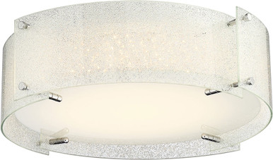 Lite Source LS-5419DIAMOND Kaelin Modern Chrome LED Ceiling Light - ls ...