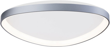 Lumpure 5355-848RC-SLV-TR-CCT Florida Contemporary Silver LED 26 ...